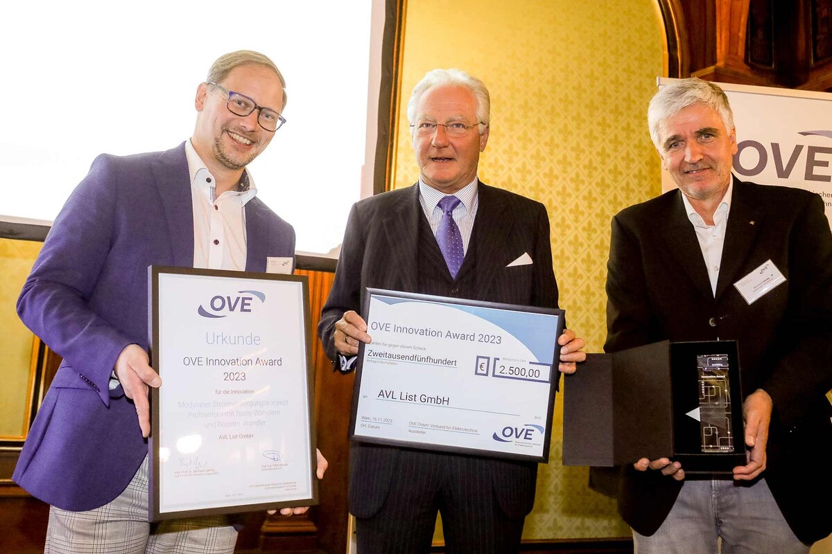 OVE Innovation Award 2023: Auszeichnung für AVL List - OVE